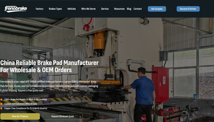 Top Global Brake Pad Manufacturers: Your Guide to Leading Brake Pad ...
